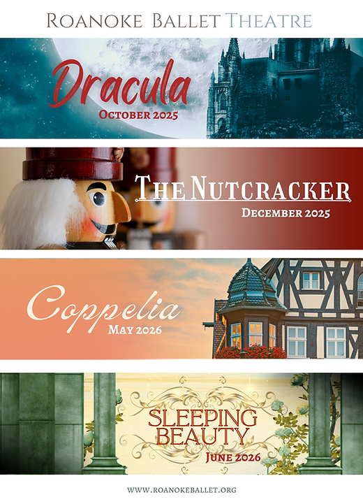 Upcoming Performances Roanoke Ballet Theat